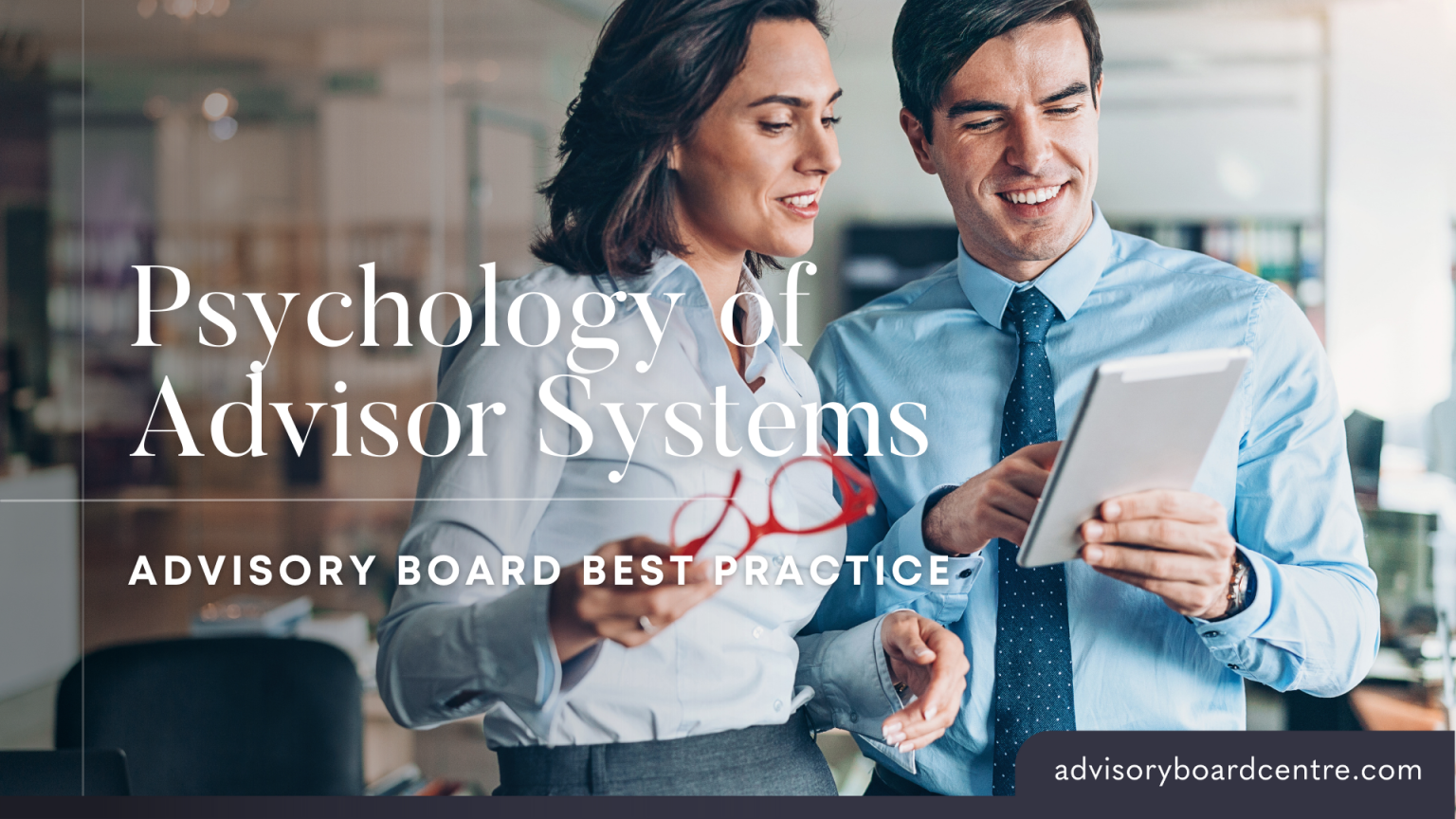 The Value Exchange- Understanding the Psychology of Advisor Systems ...